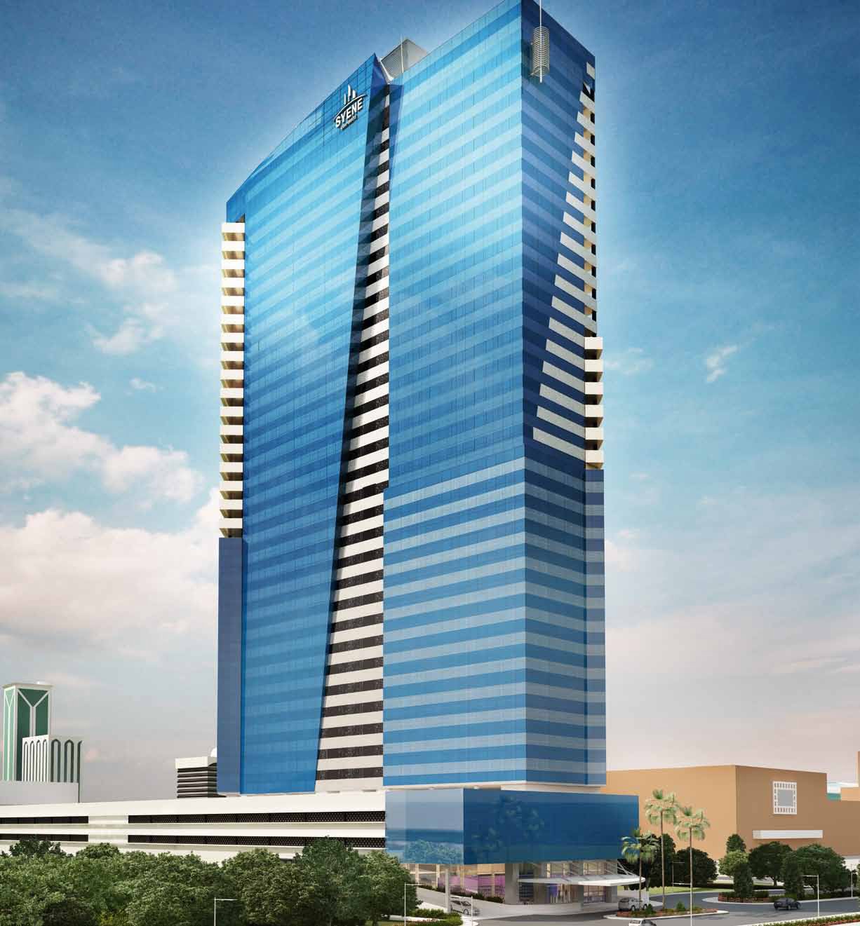 Syene Corporate, com salas comerciais de até 180m²