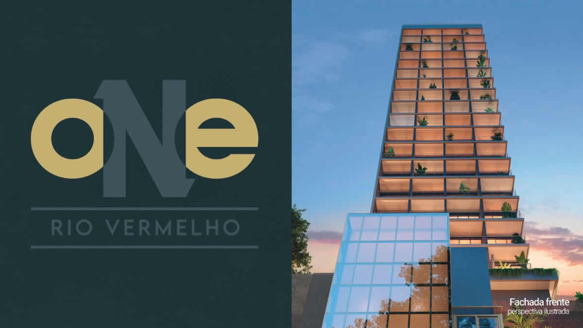 ONE Rio Vermelho, Studio à venda em Salvador, Bahia – LRV Imóveis